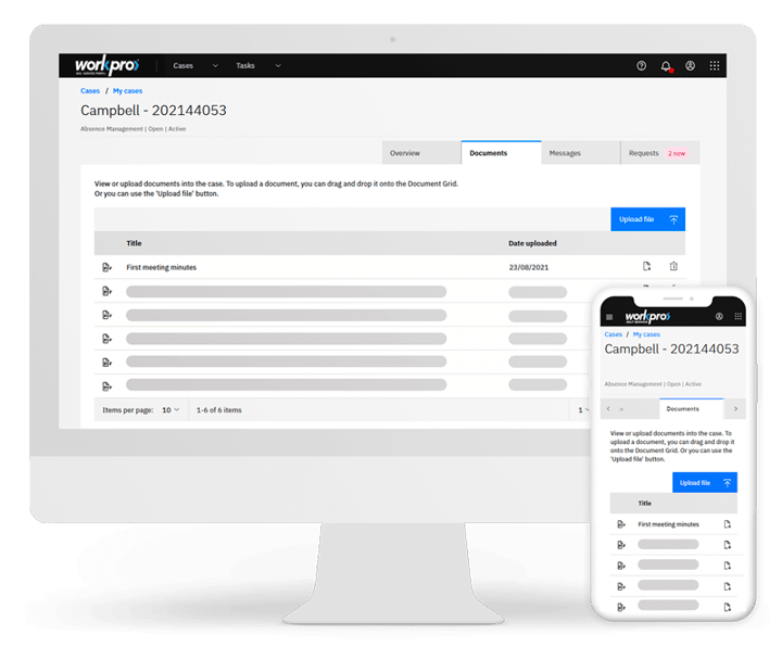 Workpro Connect for HR | Workpro Casework